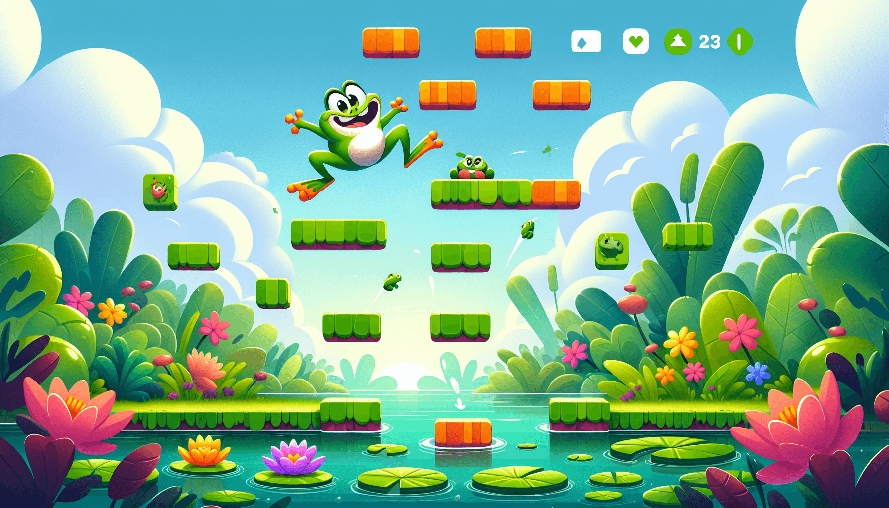 Play Frog Jumper | Upit