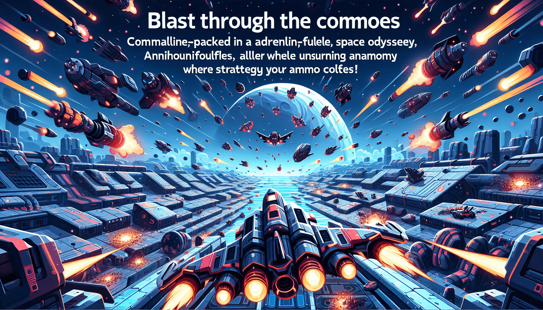 Play Blast through the Cosmos | Upit
