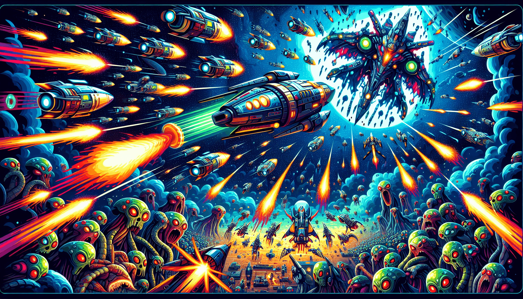 Play Galactic Defender | Upit