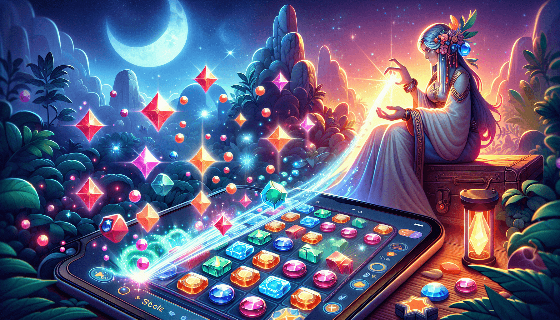 Play Mystical Tiles | Upit