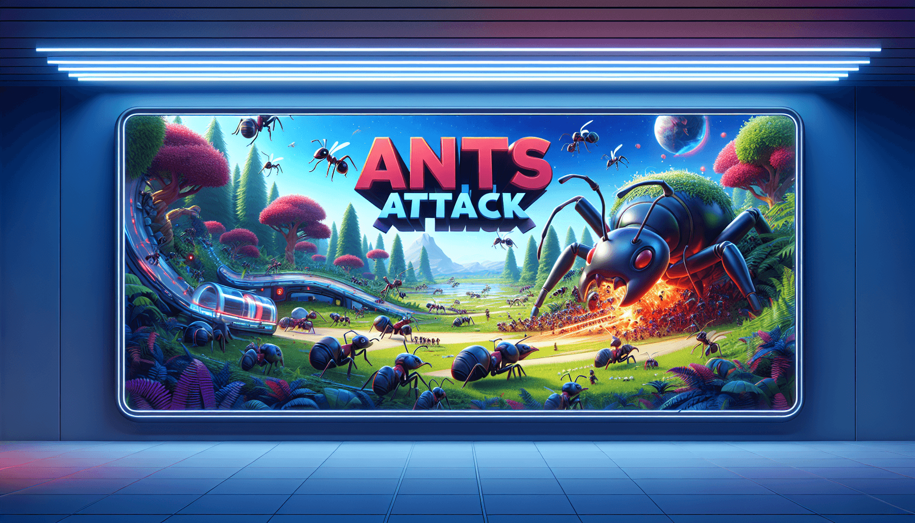 Play Ants Attack idle | Upit