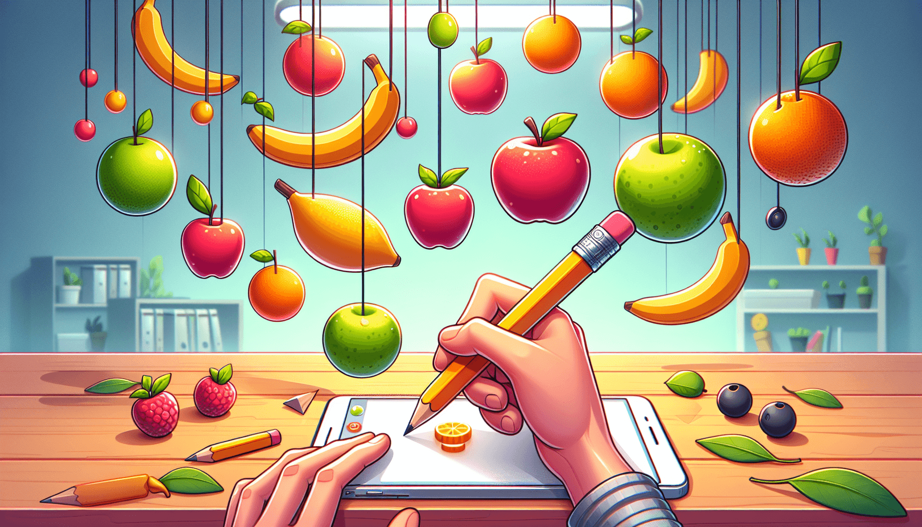 Play Fruit pencil | Upit