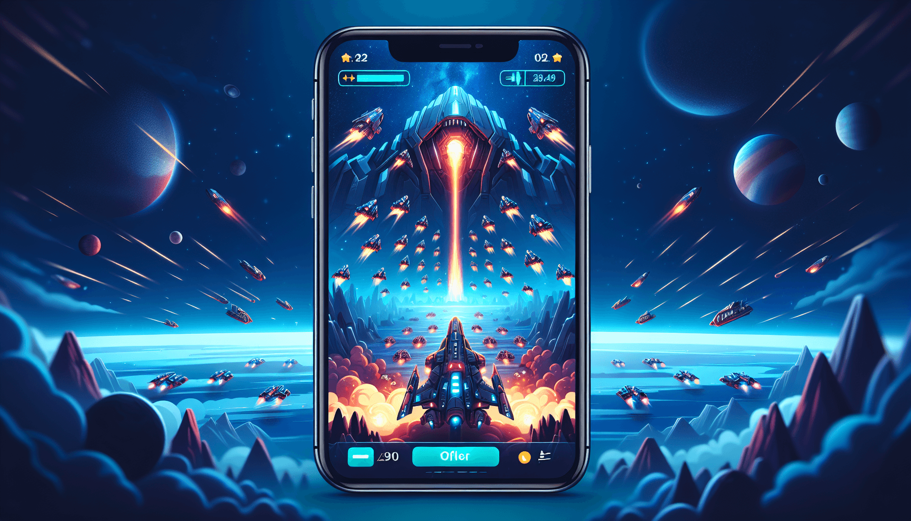 Play Galactic Defender: Alien Invasion | Upit