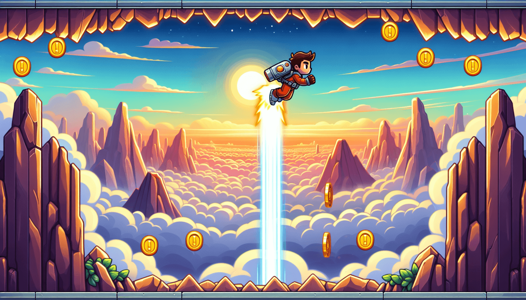 Play Jetpack adventure | Upit