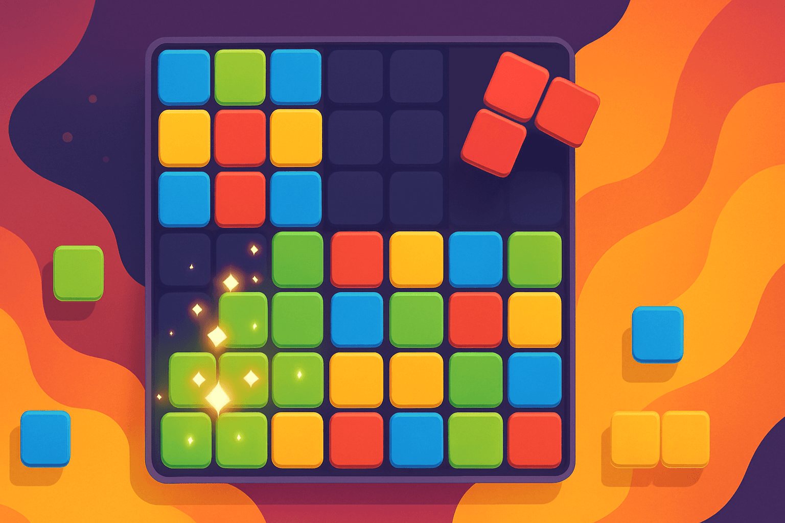 Color Merge Cascade - Happpuzzle7 | Upit