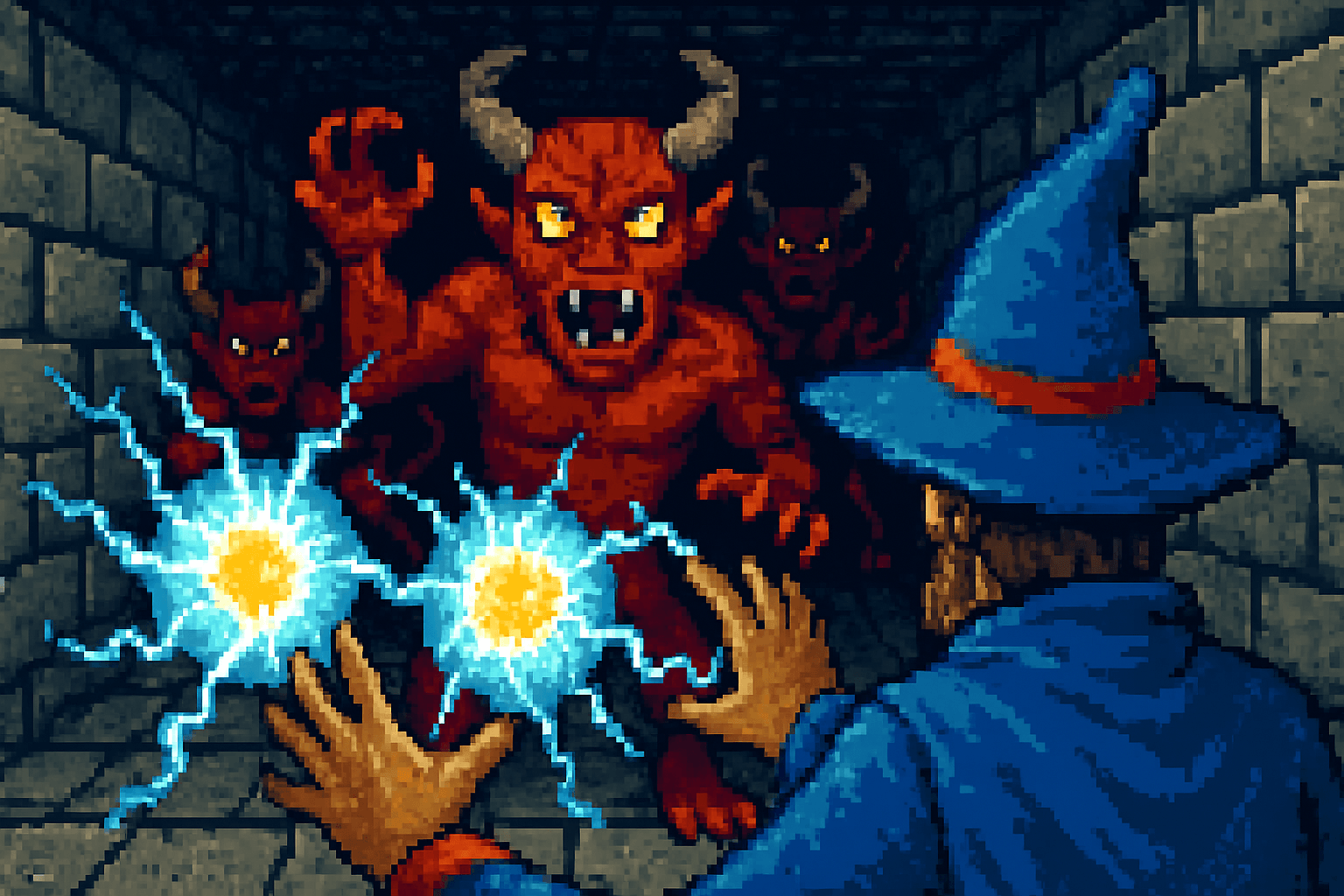 Play Demon’s Depths | Upit